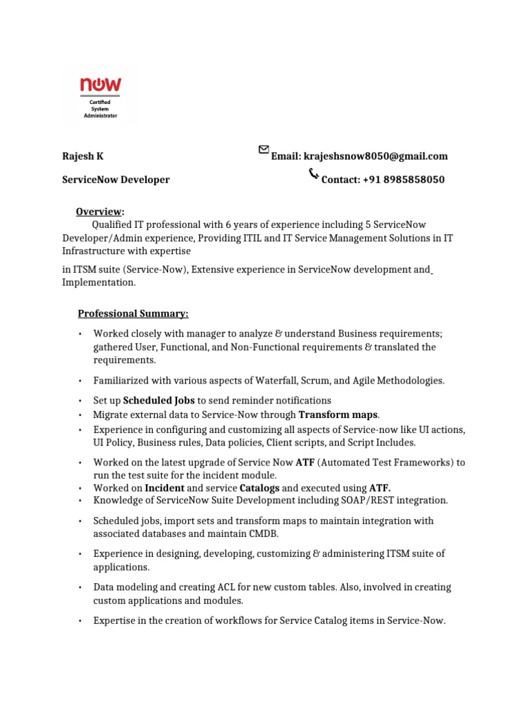 Naukri Rajeshkomuravelli (6y 0m) | PDF | It Service Management | Databases