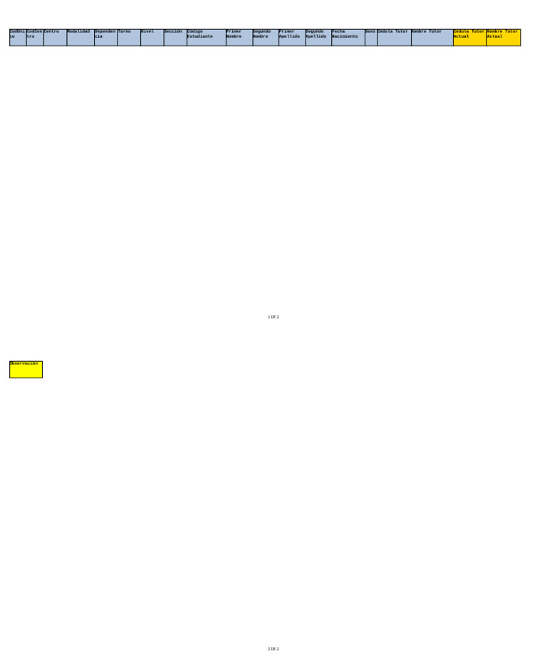 FORMATO VALIDACION DE TUTORES | PDF