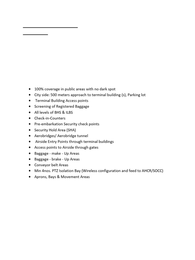 DESIGN CRITERIA FOR CCTV | PDF | Closed Circuit Television | Camera DESIGN CRITERIA FOR CCTV | PDF | Closed Circuit Television | Camera