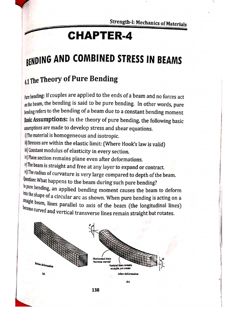 Strength of Materials Begashaw Unit 5 (2) (1) - 1 | PDF