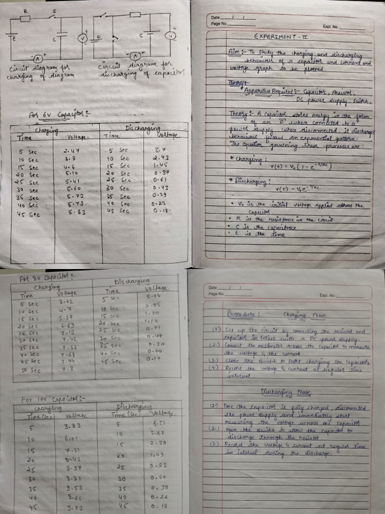 Physics Expt. 2 | PDF