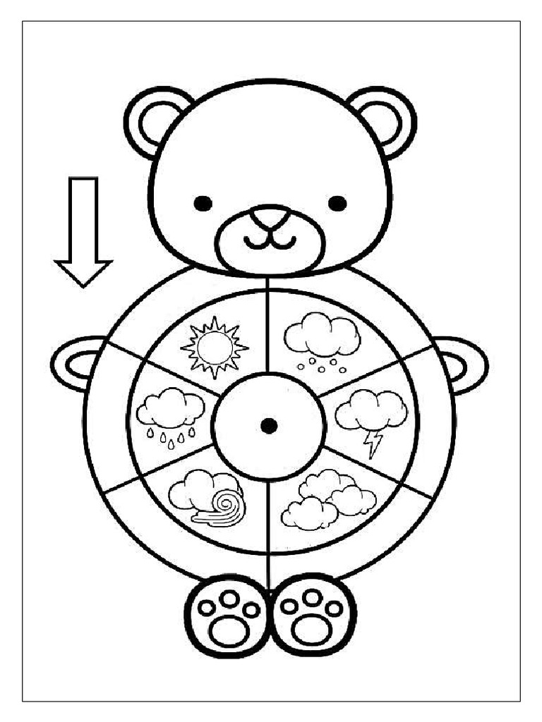 El Tiempo para Colorear | PDF