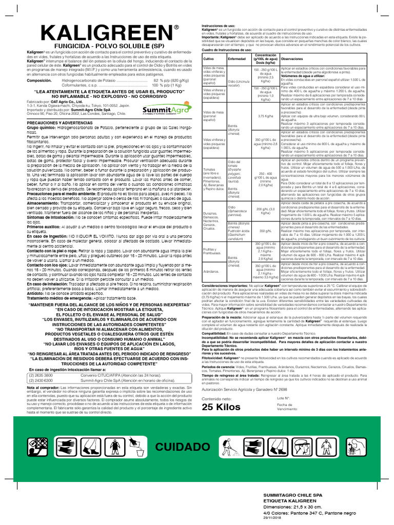 FT Kaligreen | PDF | Agua