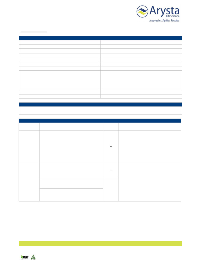 Ficha Técnica de Polisul 35 | PDF | Agua