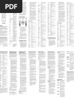 Universal Remote Control Code List | PDF | Infrared | Information And ...
