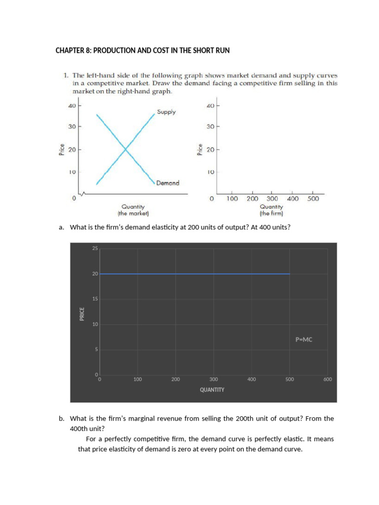 Chapter 8 Production and Cost in The Short Run | PDF | Marginal Cost | Average Cost