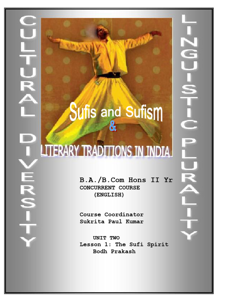 Lesson 1 - Sufis and Sufism | PDF | Sufism | Persian Philosophy