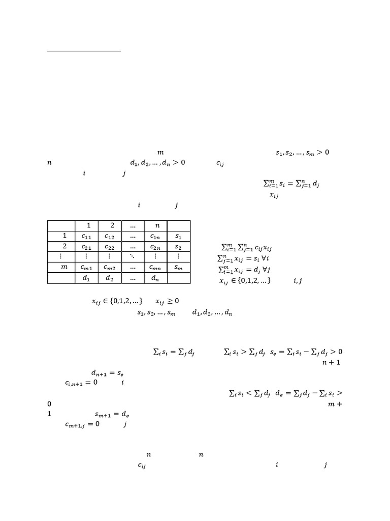 Module-2: Integer Linear Programming: Special Lps | PDF | Mathematical Relations | Algorithms