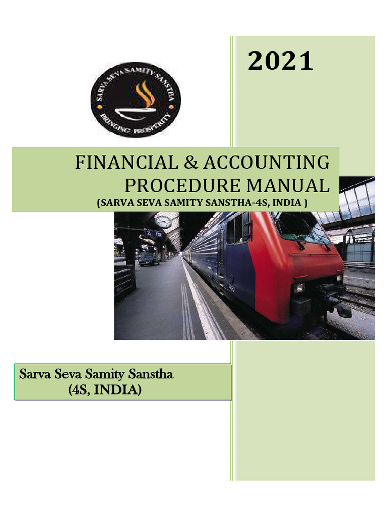 Finance Proceedure Mannual | PDF | Cheque | Receipt