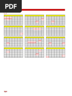 Carsem Calendar | PDF | Observances