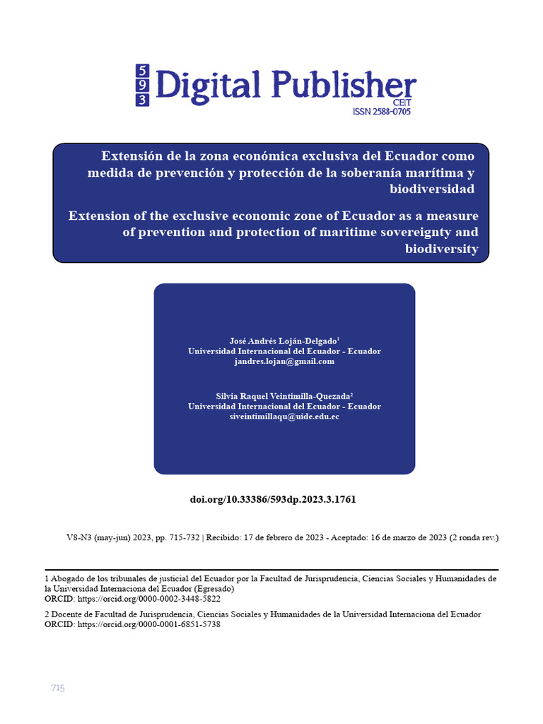 1761 Artículo 14457 1 10 20230502 | PDF | Convención de las Naciones Unidas sobre el derecho del ...