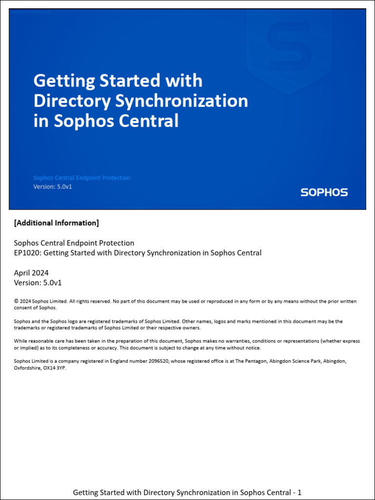 Getting Started With Directory Synchronization | PDF | Active Directory | Microsoft Windows