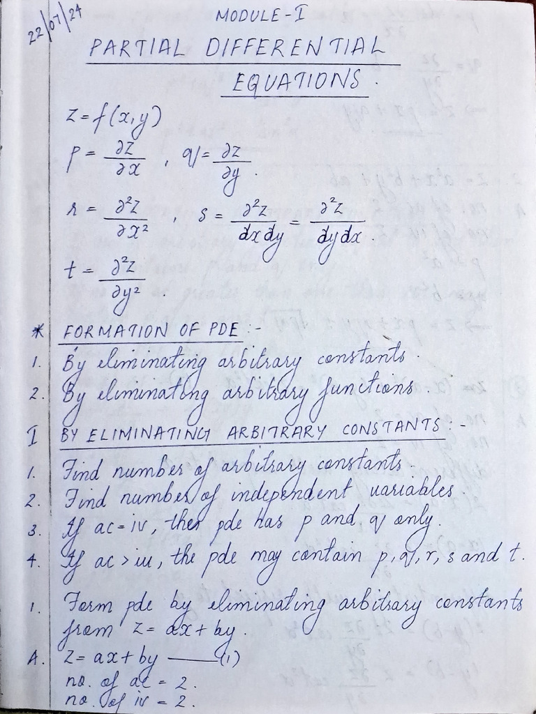 MAT201 Module 1 | PDF