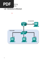 5.3.7 Lab - Introduction To Wireshark | PDF | Computer Network | Network Packet