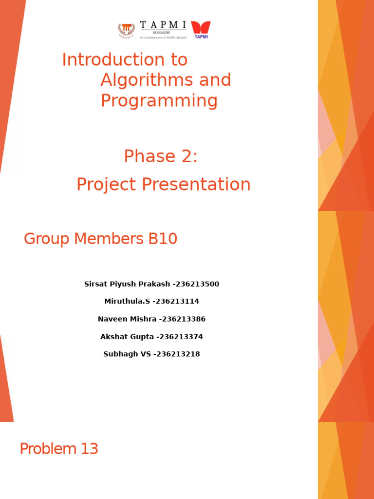 Group b10 Phase 2 Iap Ppt-1 | PDF