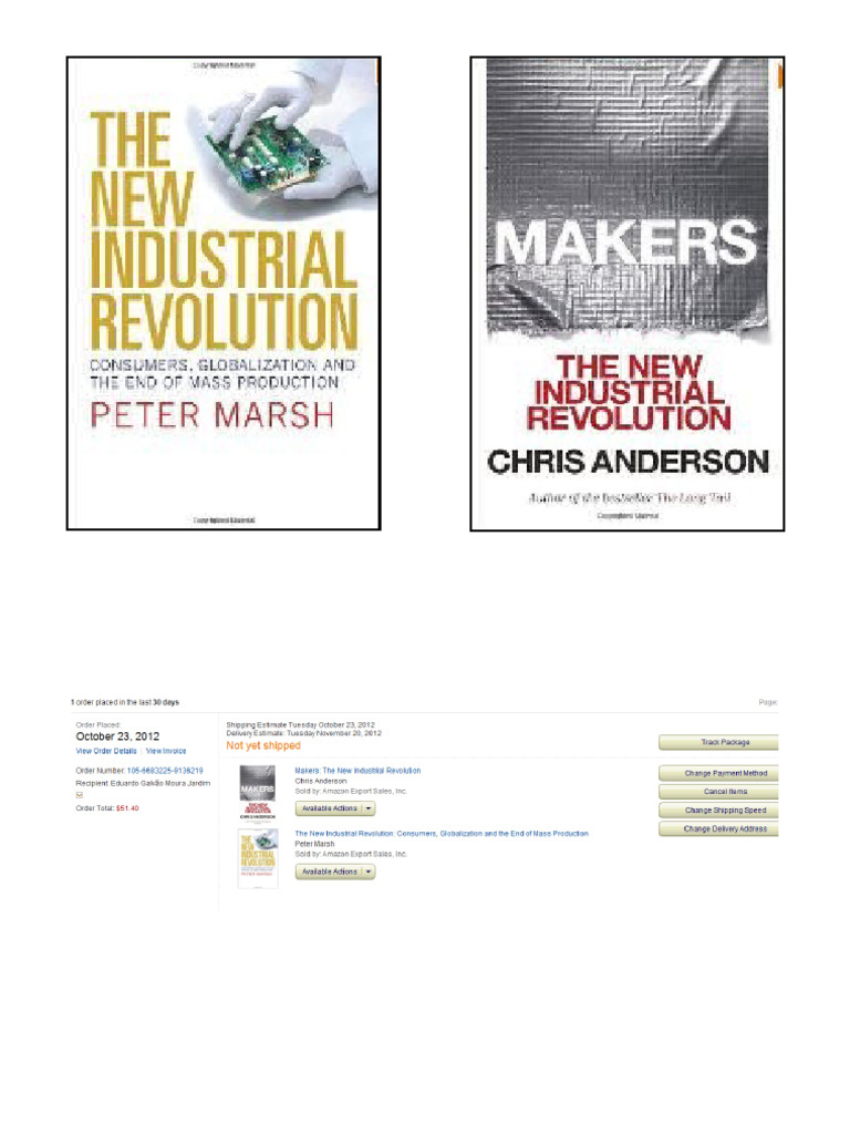 Amazon - The New Industrial Revolution | PDF