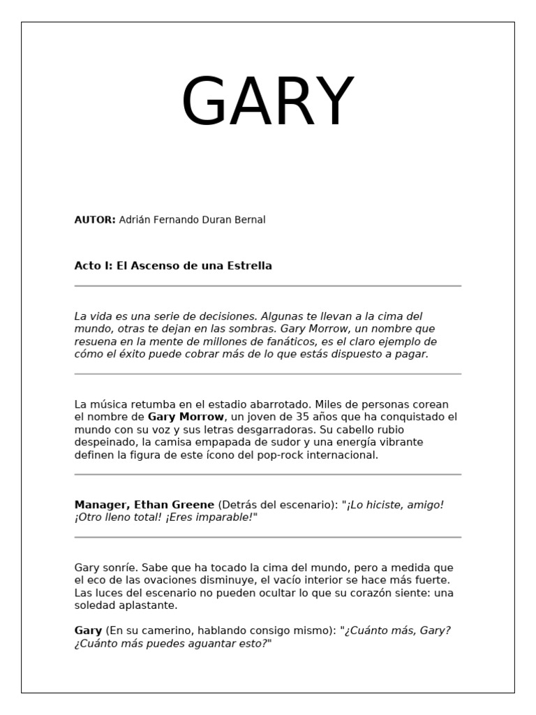 GARY (1) | PDF