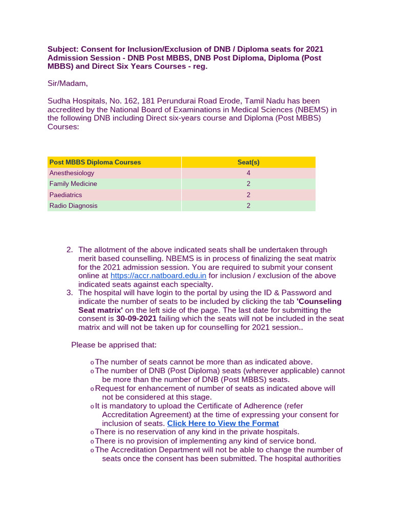 Allocation of Seats PG Diploma-July 2021 Batch | PDF | Medicine ...