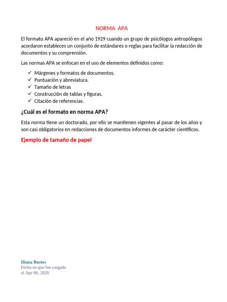 Norma Apa | PDF