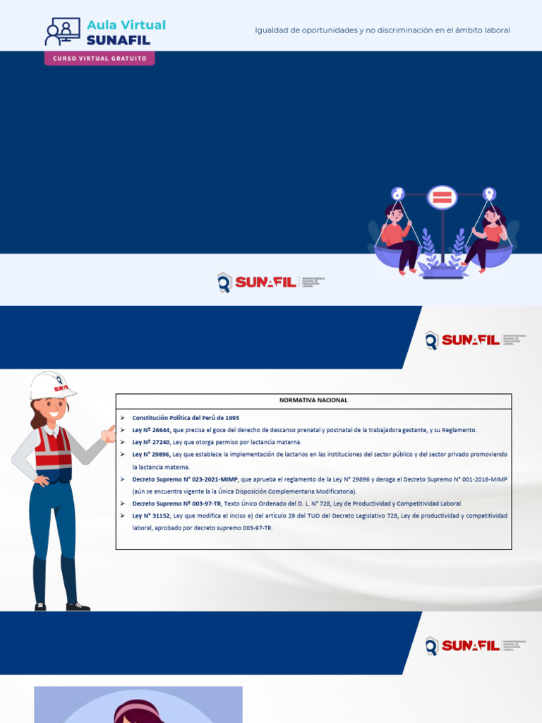 Sunafil | PDF | Derecho laboral | Amamantamiento