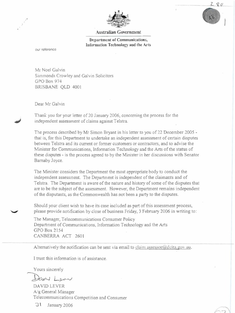 Australian Government: Department of Communications, Information ...
