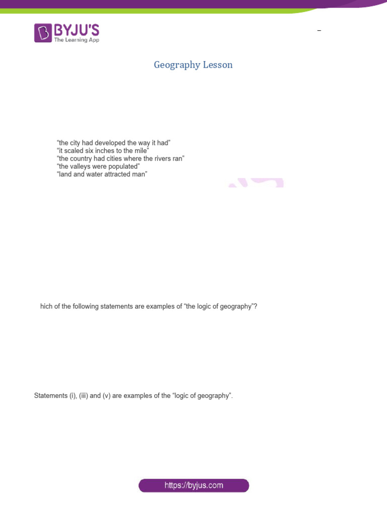 Ncert Solutions 9march For Class 8 English Unit 2 Poem Geography Lesson ...