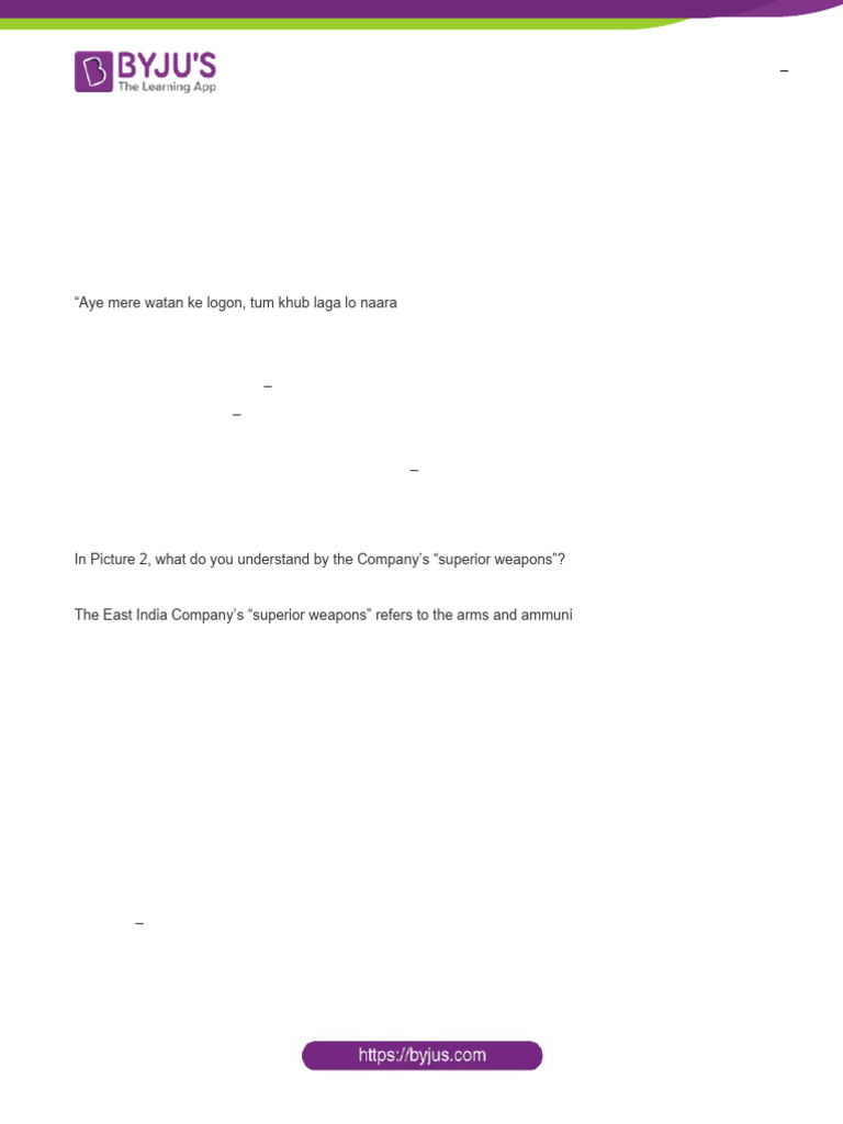 NCERT Class 8: Glimpses of the Past | PDF | British Raj