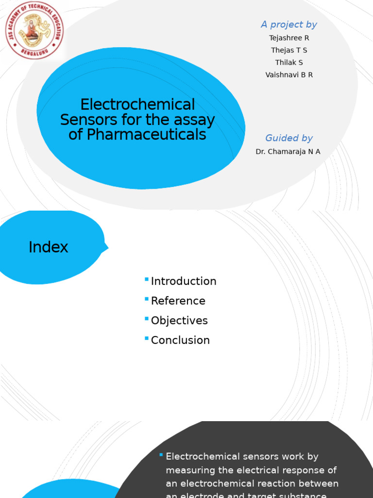 Electrochemical Sensors for Pharma Detection | PDF | Sensor | Biosensor