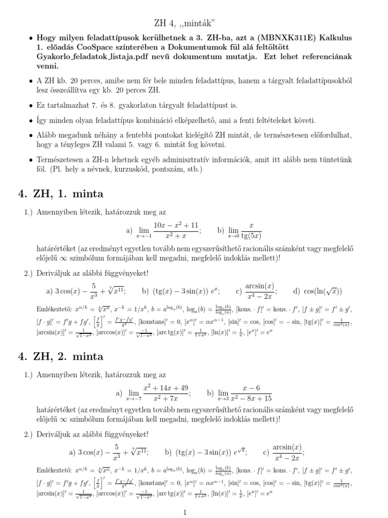 Zh4 Minta | PDF