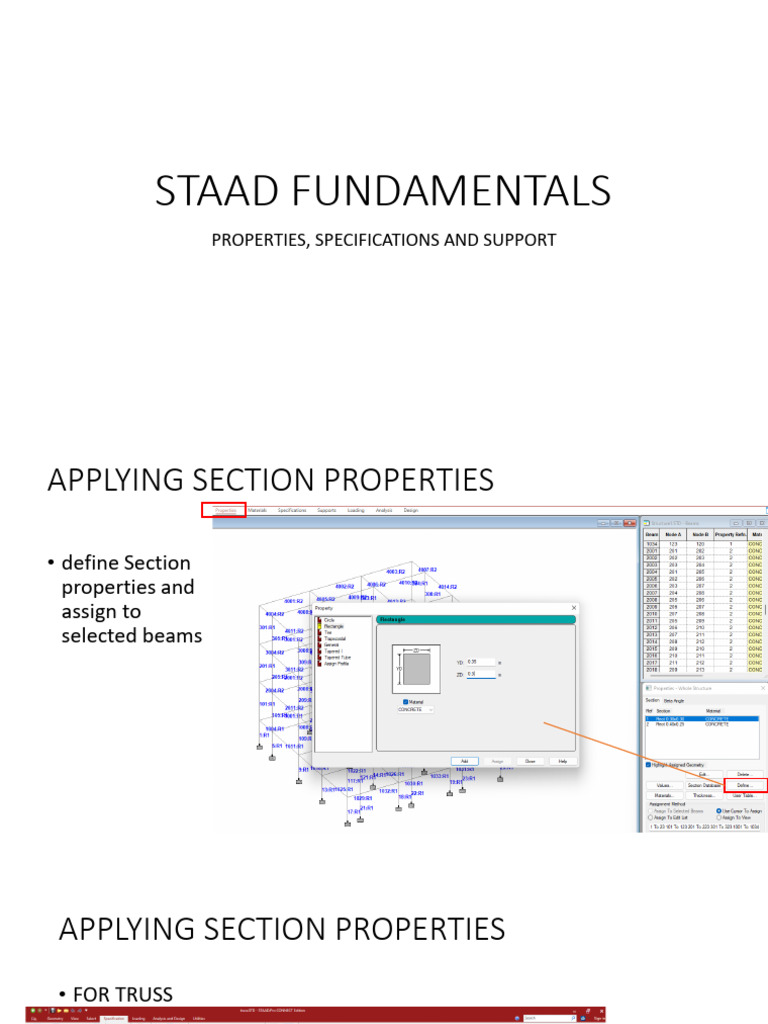Properties, Specifications and Support | PDF | Truss | Computing