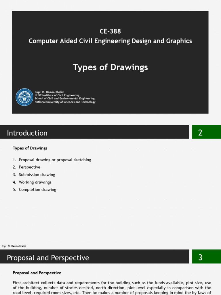 Lecture 3d - Types of Drawings 2 | PDF