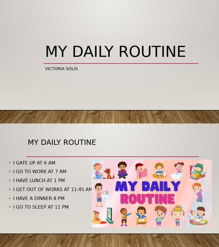 My Daily Routine | PDF