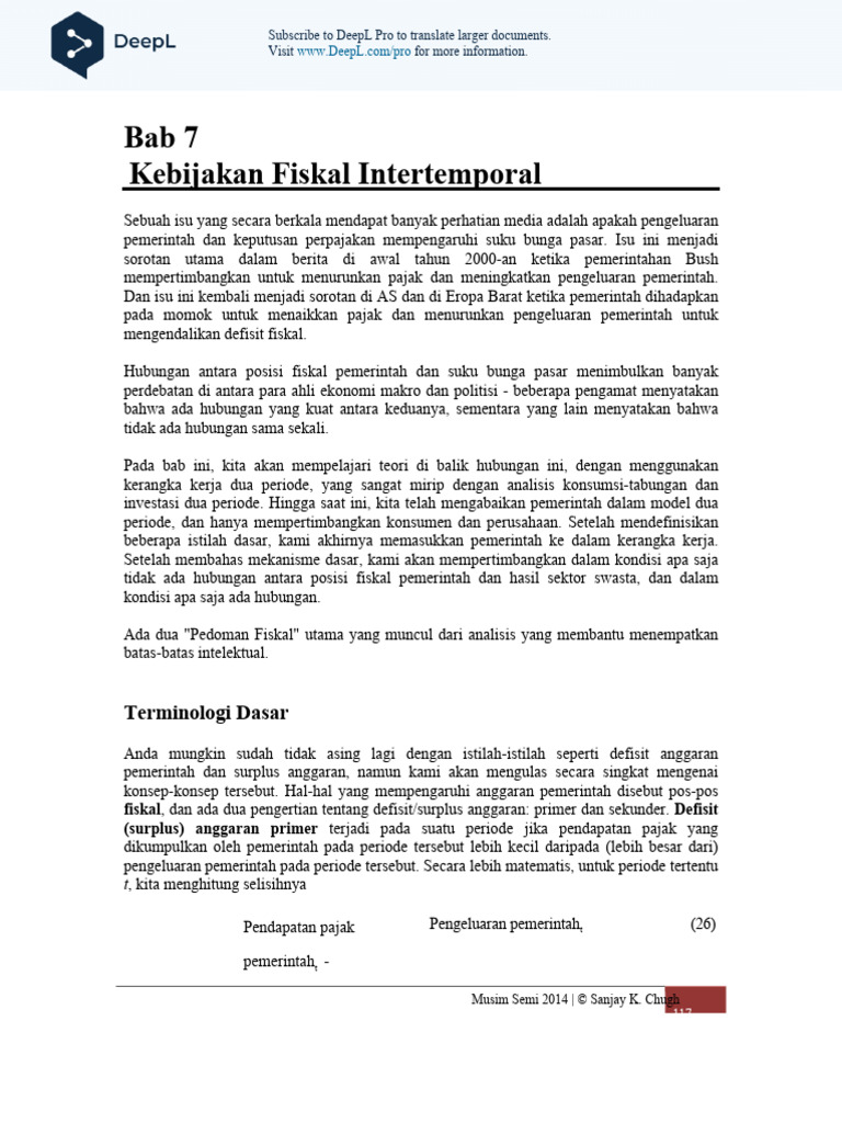 Chapter7 Bahasa Indonesia | PDF