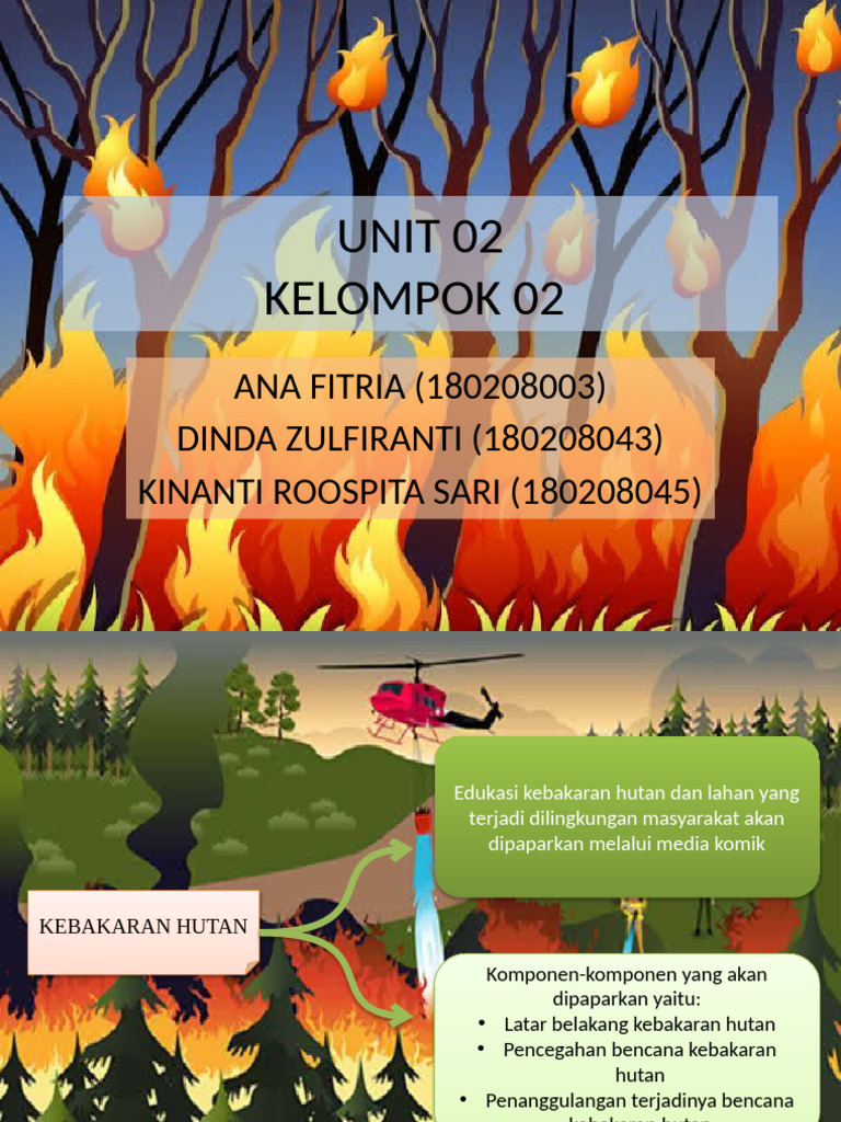 Mitigasi Bencana Kebakaran Hutan | PDF