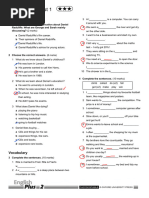 Unit 2 Progress Test B Grammar Pdf Linguistics