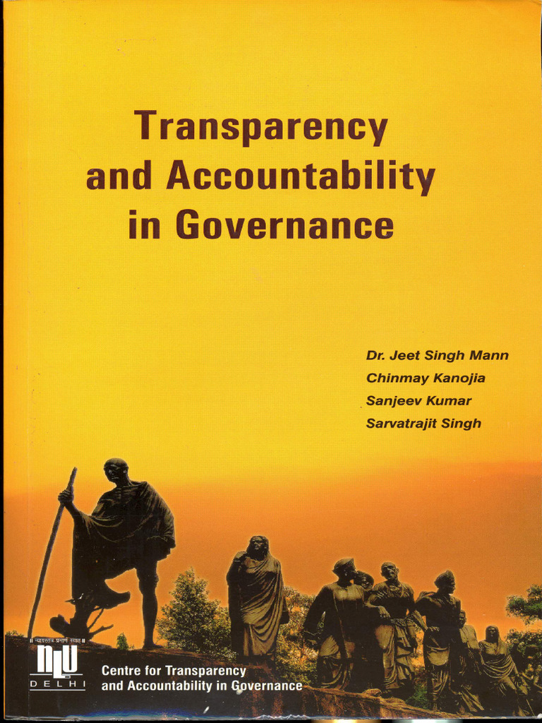 Transparency and Accountability in Governance | PDF