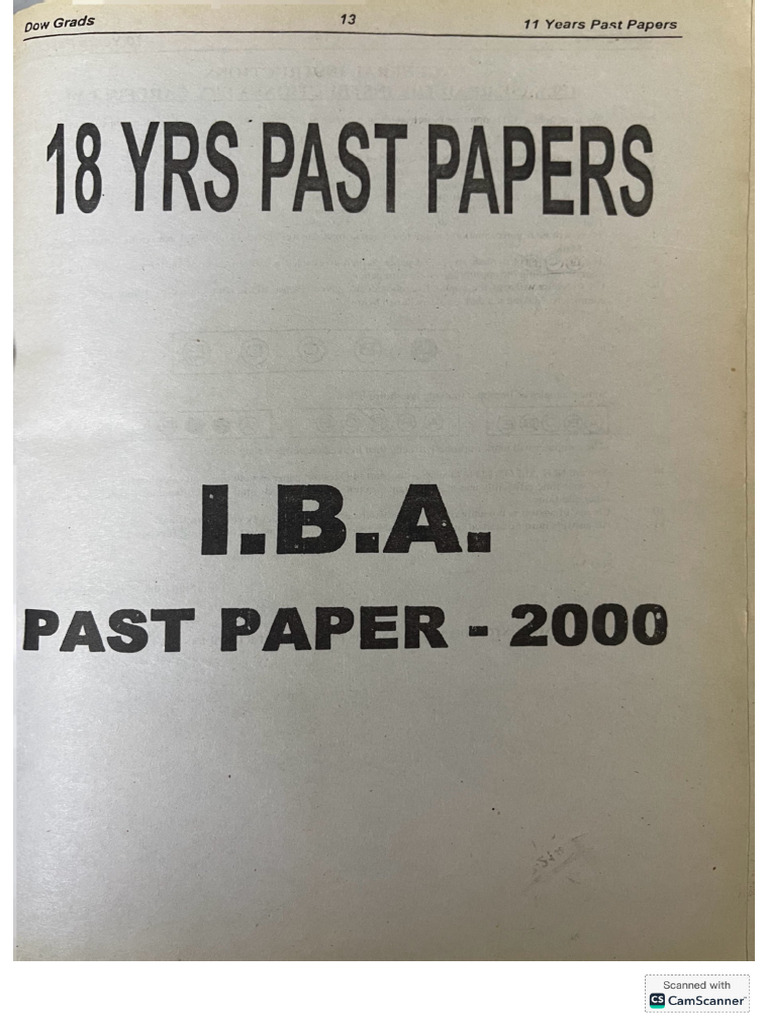 Iba 2000 & 2001 | PDF