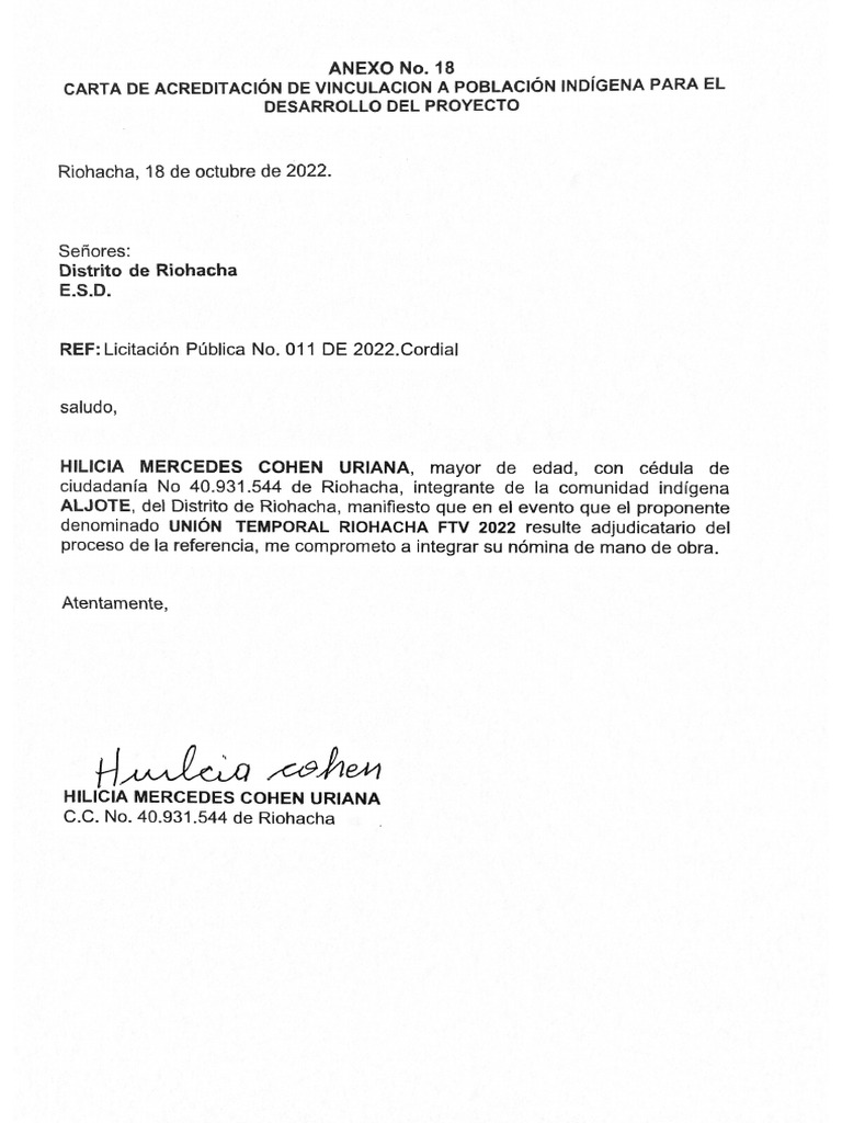 Factor Inclusión Hilicia | PDF