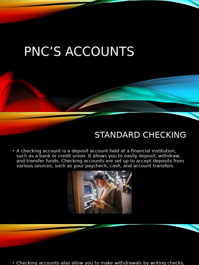 PNC's Accounts | PDF | Transaction Account | Cheque