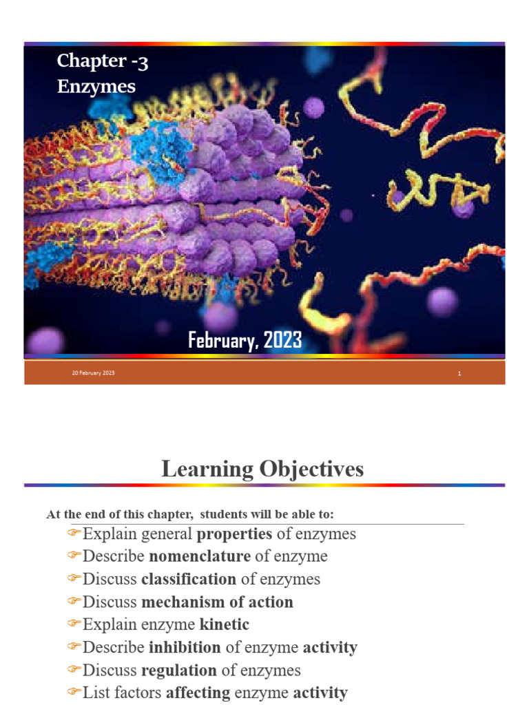 Chapter-3-Enzymes and Cofactors | PDF | Enzyme Inhibitor | Enzyme