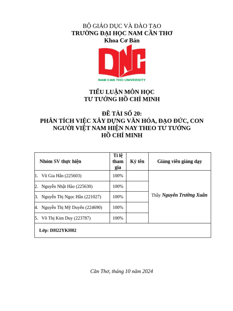 Bia - dnc24 TTHCM | PDF
