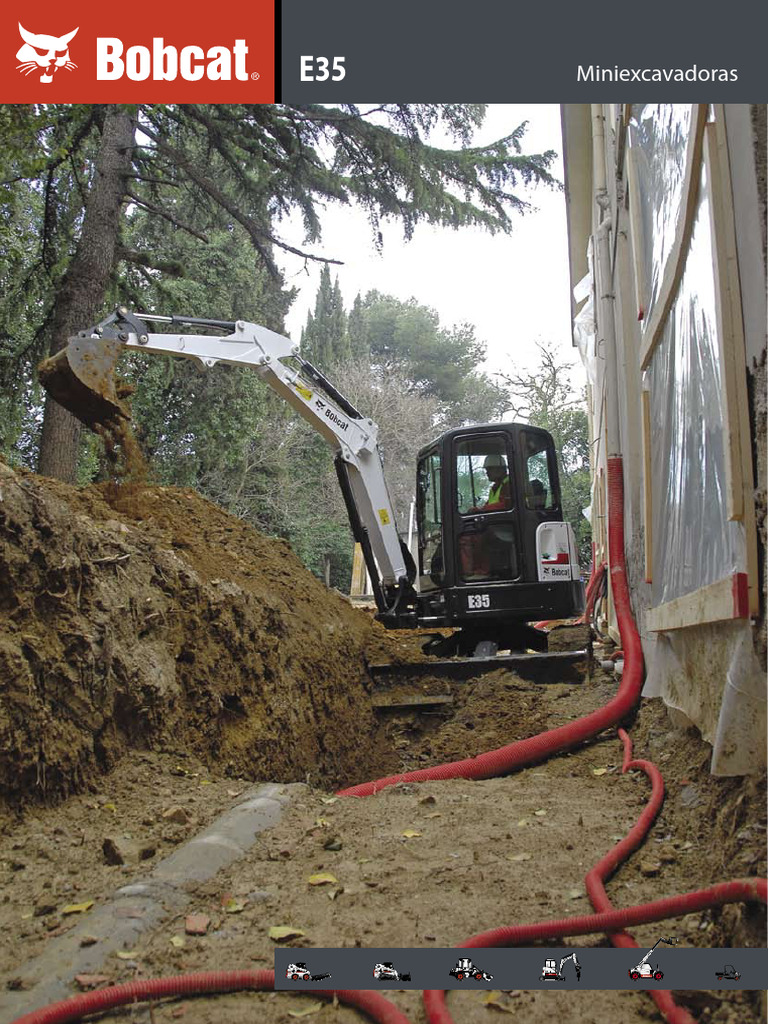 Ficha Tecnica Bobcat-E35 | PDF