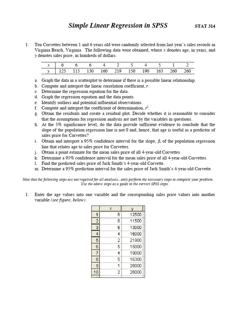 SPSS Regression PC | PDF | Errors And Residuals | Linear Regression