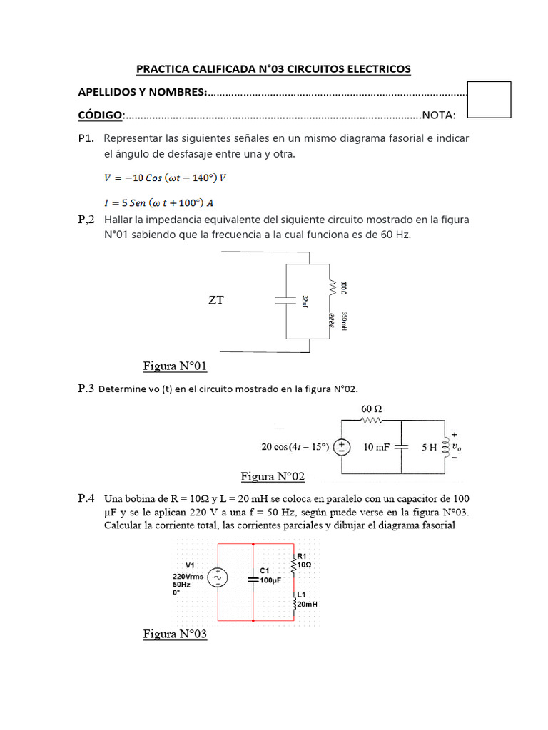 SOLU PC3 Circuitos 202 | PDF