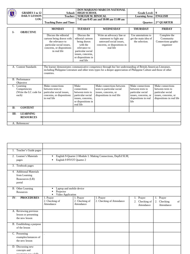 2nd Quarter Week 3 | PDF | Learning | Behavior Modification