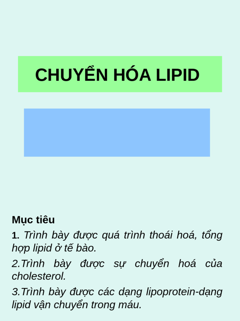 BG CH Lipid 2019 | PDF