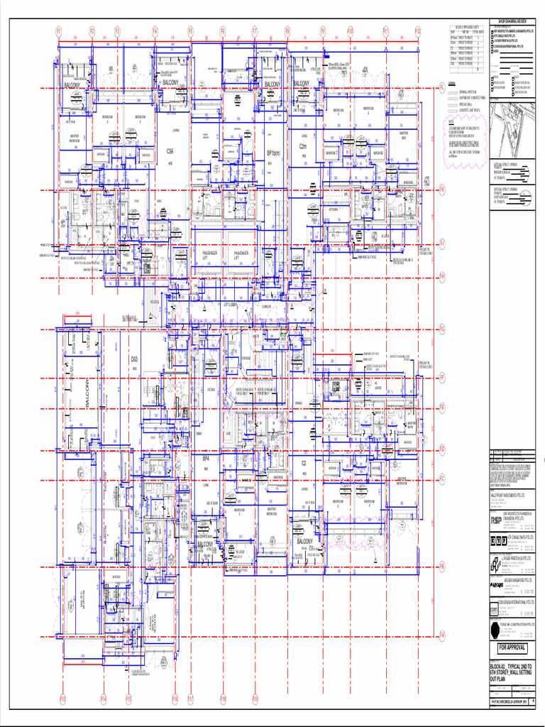 Sample Wall Setting Out Plan (WSOP) | PDF