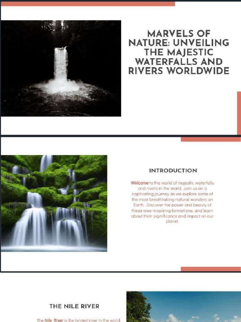 Major River and Waterfalls in World | PDF