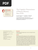 Psychology of Memory: HM Case Study | PDF | Memory | Long Term Memory