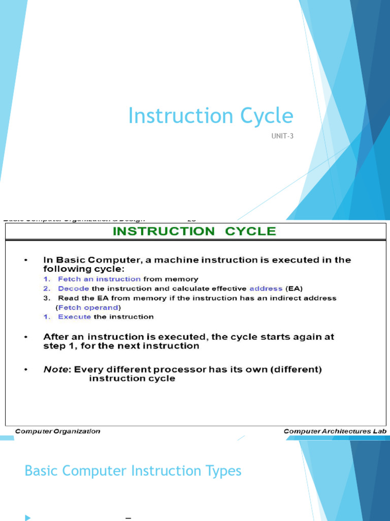 LEC30-31Instruction Interrupt Cycle | PDF